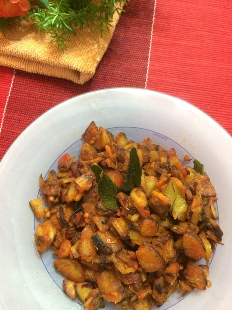 Valakai Masala/Raw Banana Stir Fry – Tingle-UR-Tastebuds
